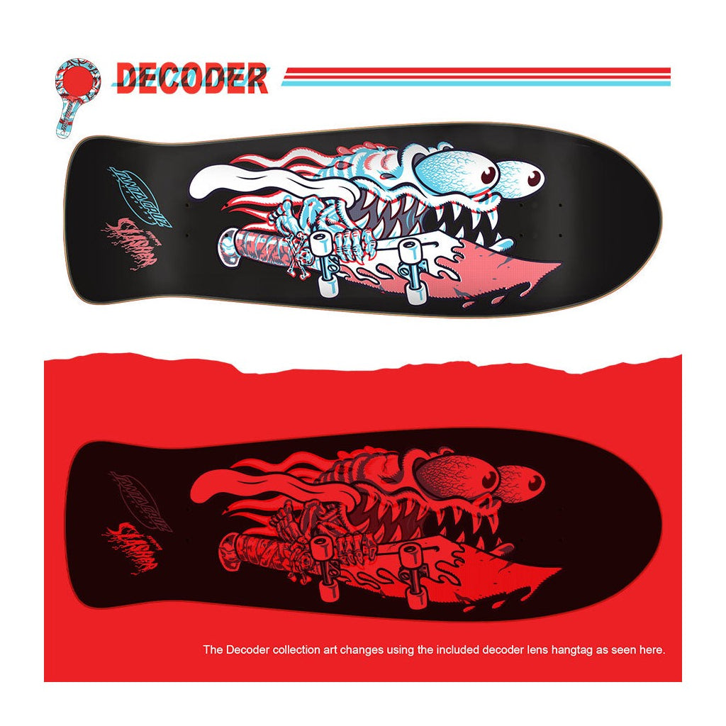 Santa Cruz Reissue Meek Slasher Decoder Deck 10.1" – Buzzz Skateshop