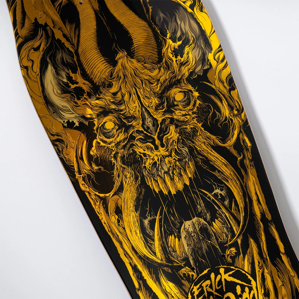 Santa Cruz Winkowski Primeval Shaped Deck 10.34" Gold – Buzzz Skateshop
