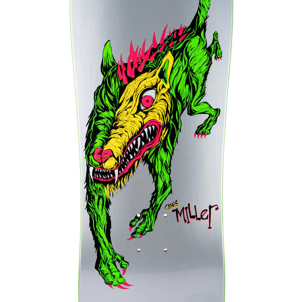 Welcome Chris Miller Beast On Crossbone Deck 10" Metallic Silver ...