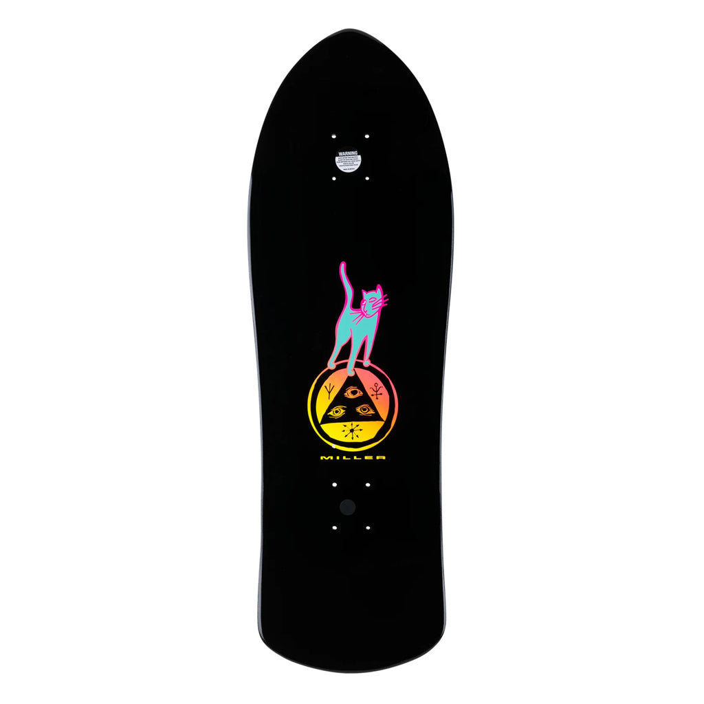 Welcome Chris Miller Miller Faces On Crossbone Deck 10" Black Dip ...